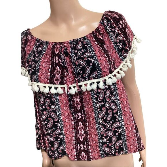 Rhapsody | Tops | Off The Shoulders Rhapsody Peasant Topxl | Poshmark